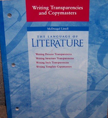 Language of Literature Grade 10: Writing Transparencies and Copymasters ...