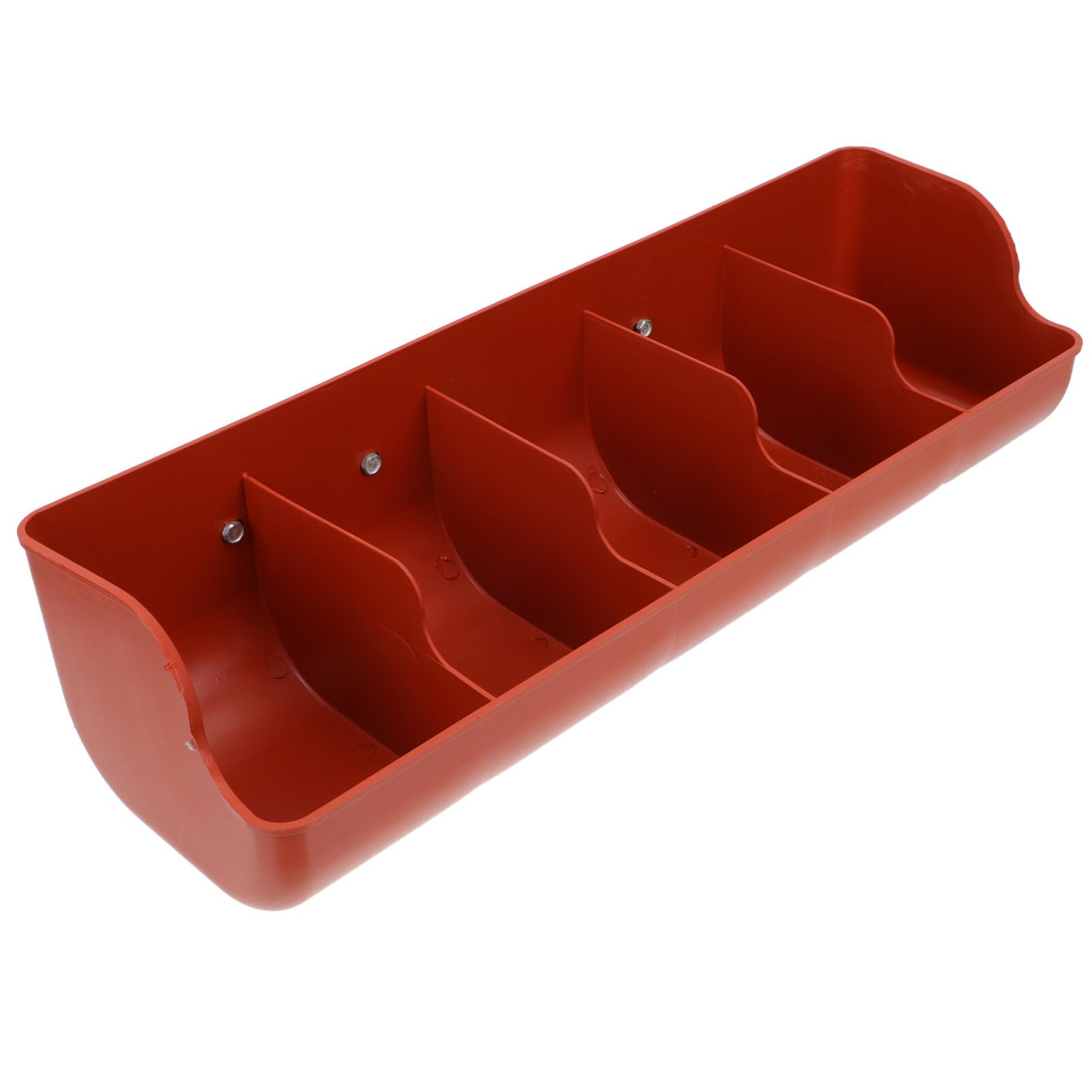 Amazon.com: Happyyami Pig Feeder Trough, 5 Slots Fence Poultry Feeder ...