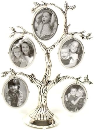 TRIXES Family Tree Photo Frame - Multi Picture Frame - Tree with 7 ...