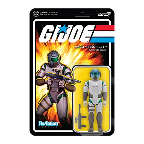 SUPER7 – G.I.Joe Wave 2 – Cobra Shocktrtooper Officer Rifle – BigaMart
