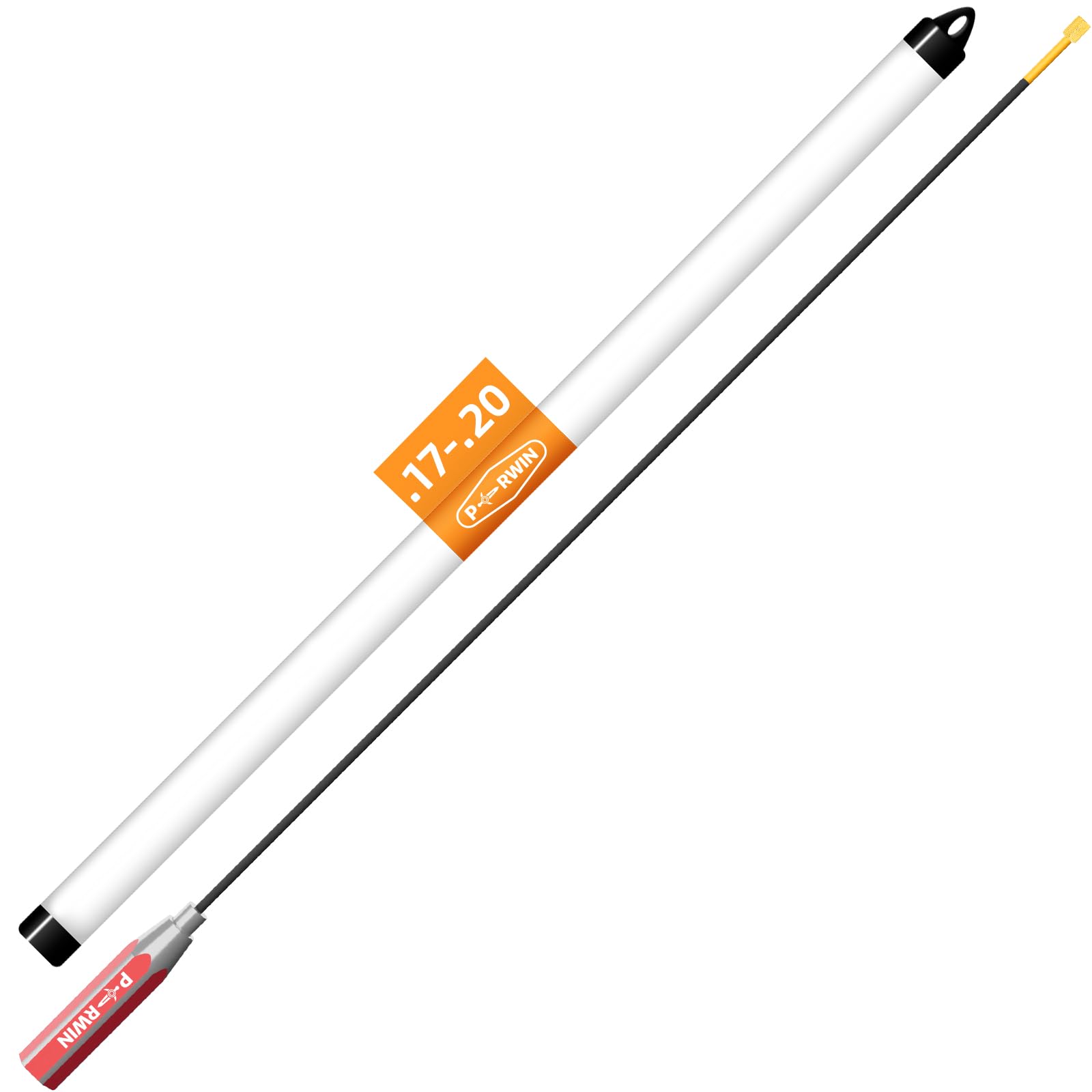 36" Gun Cleaning Rode, PERWIN 1 Piece Carbon Fiber Cleaning Rod with ...