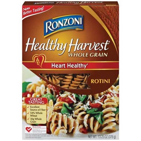 Amazon.com : Ronzoni Healthy Harvest Whole Grain Rotini 13.25 oz (Pack ...