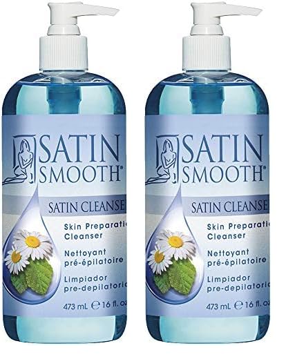 Amazon.com: SATIN SMOOTH Satin Cleanser Skin Preparation Cleanser, 16 ...
