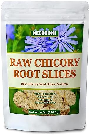 Amazon.com : Raw Chicory Root Slices, 4.0oz(114g), 100% Natural Premium ...