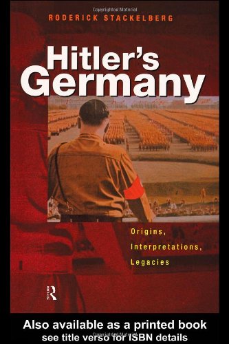 Amazon.com: Hitler's Germany: Origins, Interpretations, Legacies ...
