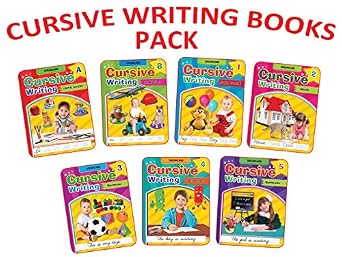 Cursive Writing Book - Pack (7 Titles) | Amazon.com.br