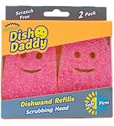 Scrub Daddy Dish Daddy Wand & Connector Head, Soap Dispensing Dish ...