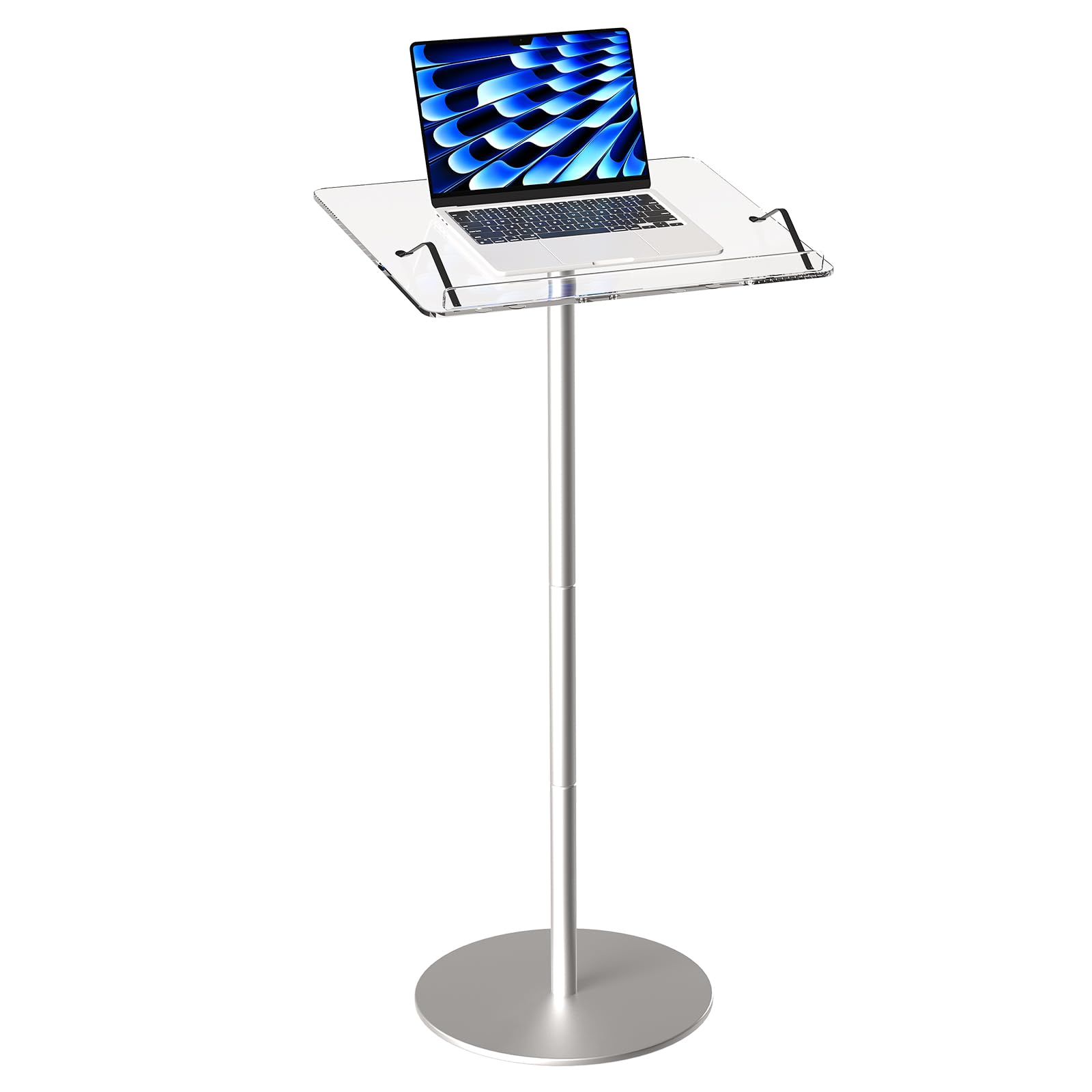 Buy Acrylic Podium Stand,43"H Angle Adjustable Lecterns & Podiums ...
