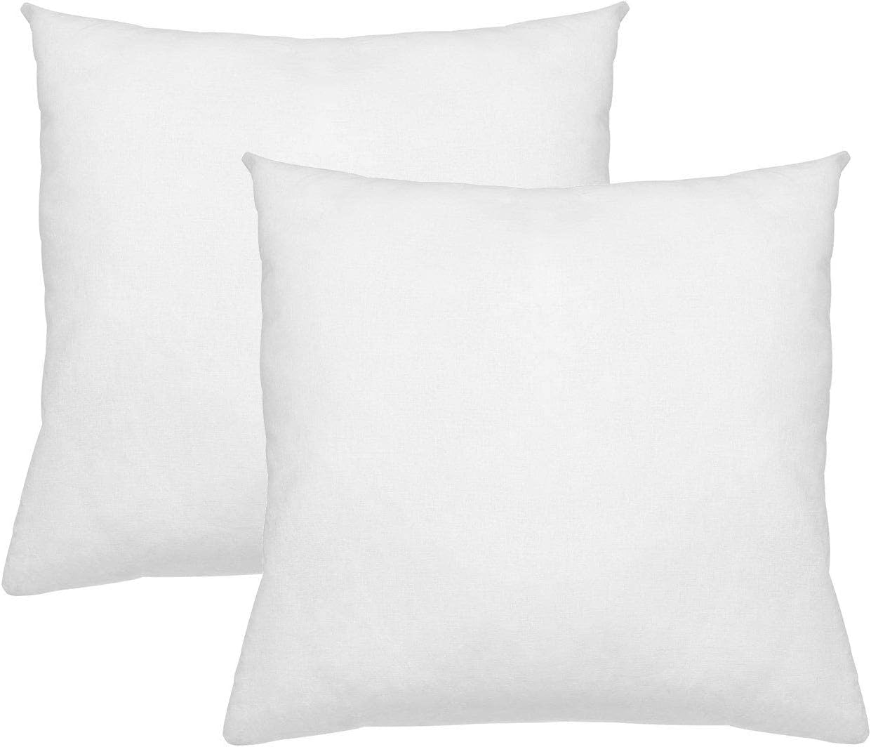 Amazon.com: Acanva Hypoallergenic Pillow Insert Form Square Cushion ...