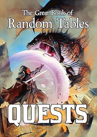 Amazon.co.jp: The Great Book of Random Tables: Quests: 3,660 Adventure ...