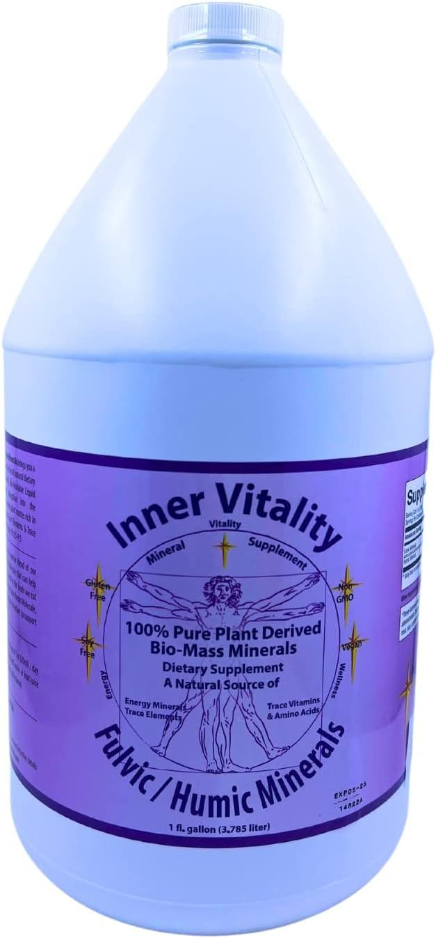Amazon.com: Inner Vitality Fulvic Humic Mineral Blend Trace Elements ...