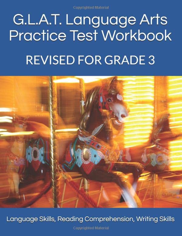 G.L.A.T. Language Arts Practice Test Workbook - Grade 3: Language ...