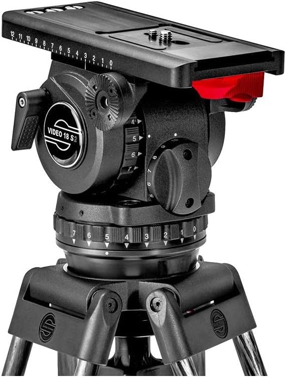 Sachtler Video 18 S2 フルードヘッド & ENG 2 CF 三脚システム (モデル 1863S2) 取扱説明書