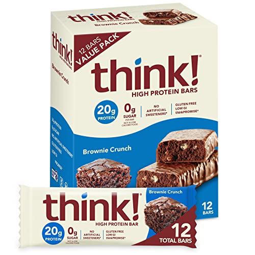 think! Protein Bars, High Protein Snacks, Gluten Free, Kosher Friendly ...