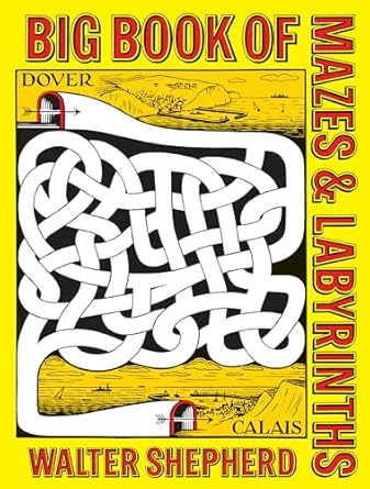 Amazon.com: Big Book of Mazes and Labyrinths (Dover Kids Activity Books ...