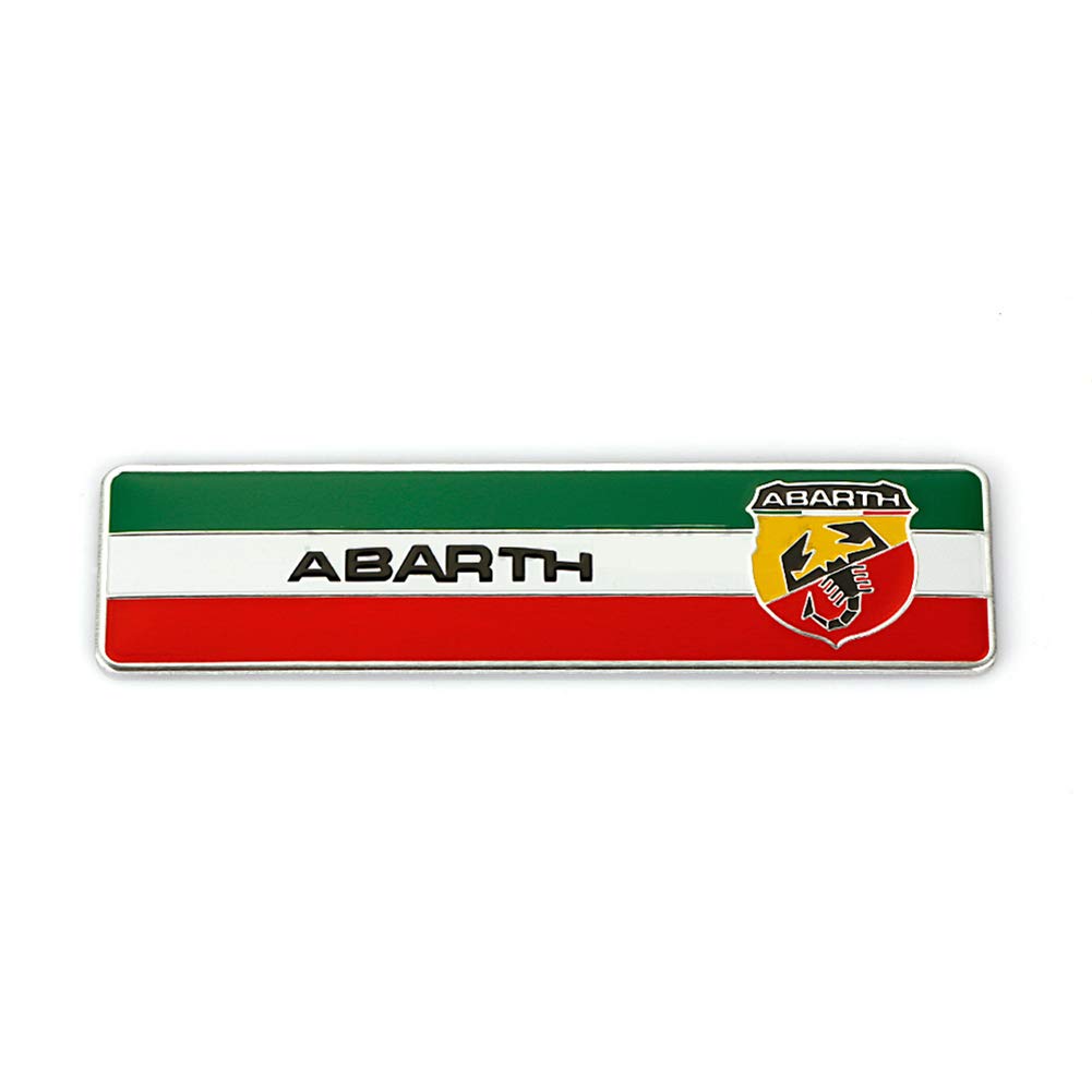 Buy 3d 3m Car Abarth Metal Adhesive Badge Emblem Logo Decal Sticker ...