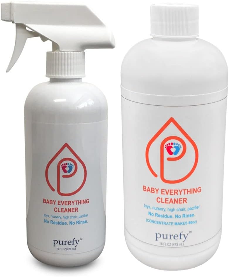 Amazon.com : CleanSmart Nursery & High Chair Cleaner, 23 Ounce Bottle ...