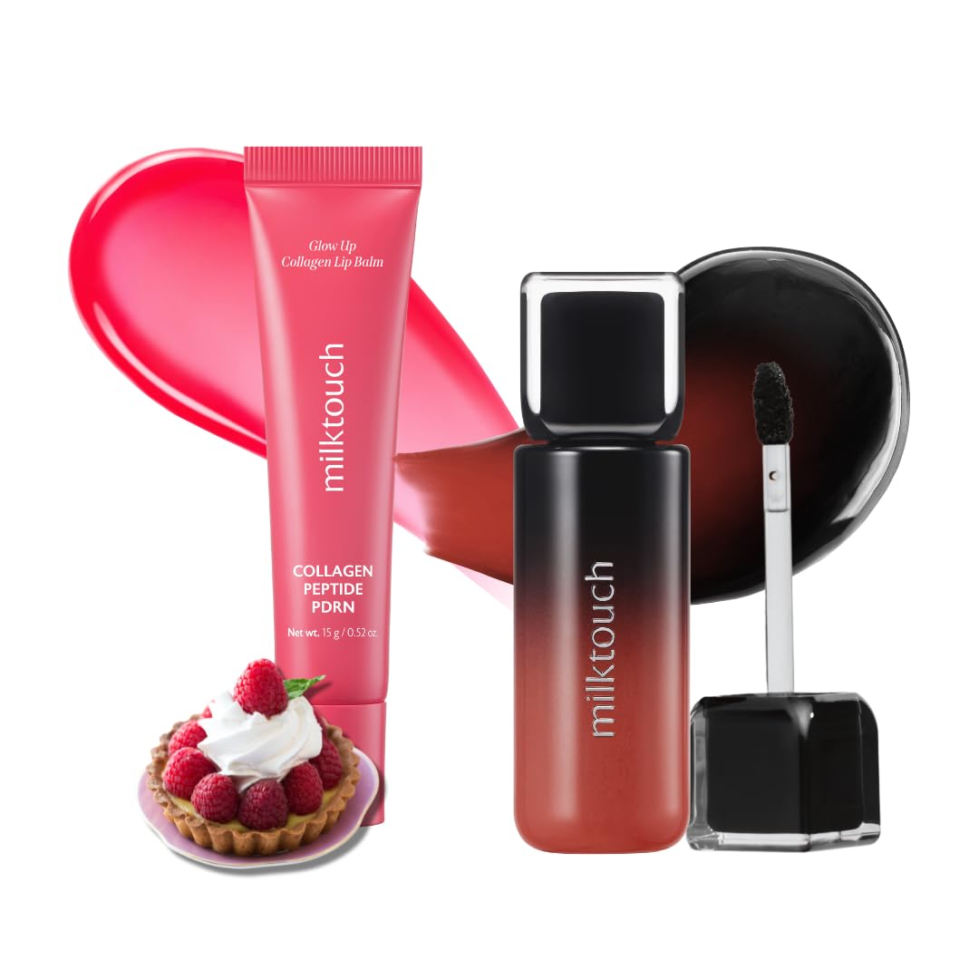 Amazon.com : MILKTOUCH [Summer-proof Lip Combo] Black Peel Off Lip ...
