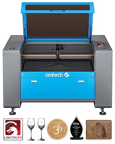 OMTech 100W CO2 Laser Engraver with LightBurn, 24x40 Inch Laser ...
