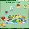 Amazon.com: AKASISRUG Kids Rugs Play Mat, Animals Zoo Play Rug for ...