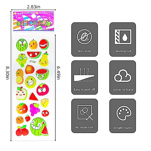 Snapklik.com : 3D Stickers For Kids Toddlers 530+ Vivid Puffy Kids ...