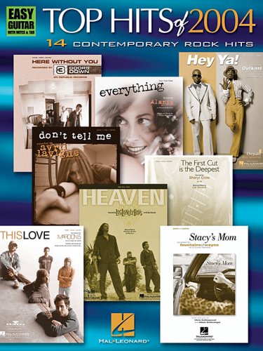 Top Hits of 2004: 14 Contemporary Rock Hits: Hal Leonard Corp ...