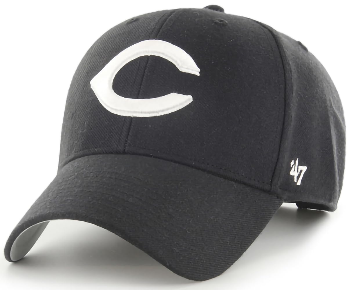 Snapklik.com : 47 Brand MLB Black White Primary Logo MVP Adjustable ...