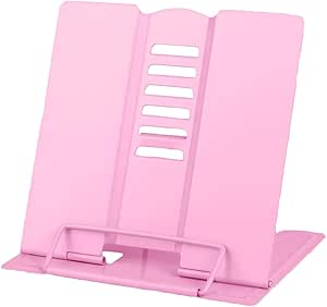 Amazon.com: Book Stand for Reading Hands Free,Small Book Stand Metal ...