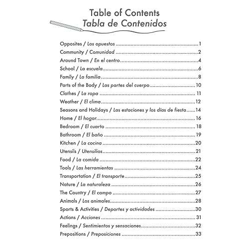 Snapklik.com : Dual Language Themed Picture Dictionary