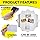 DIYMAG Magnetic Adhesive Sheets, 4" x 6" 10 Pack Cuttable Magnets ...