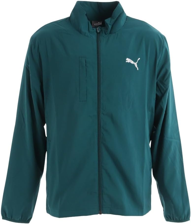 Amazon.co.jp: プーマ（PUMA） 裏メッシュウーブンジャケット 523059 24 GRN（グリーン/L/Men's） : 0 ...