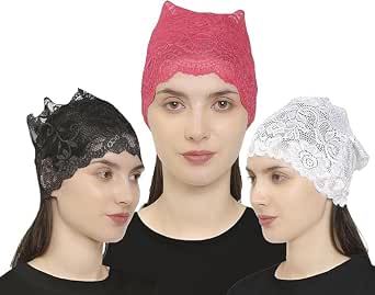 Lace Lycra Hijab Under Cap | Under Scarf Hijab Cap | Hijab Caps ...