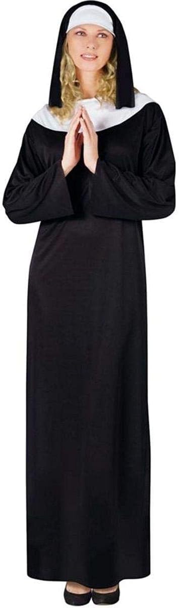 Amazon.com: Fun World Disfraz de monja para adulto : Ropa, Zapatos y ...