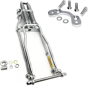 Amazon.com: XKMT- Stock Chrome 22" Springer Front End w/Handlebar ...