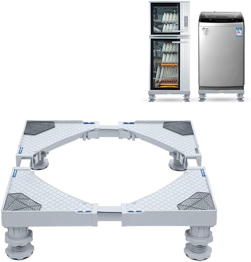 Amazon.com: Mini Fridge Stand， Multi-Functional Adjustable Movable Base ...