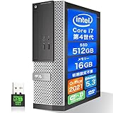 ・ブランド:ノーブランド品・製造元:デル・モデル:i7 4世代/16GB+512GB SSD　・製造元/メーカー部品番号:デル 3060-i5 8500・【整備済み品デスクトップ】デスクトップ パソコン 高性能な第4世代 Core i7cp...