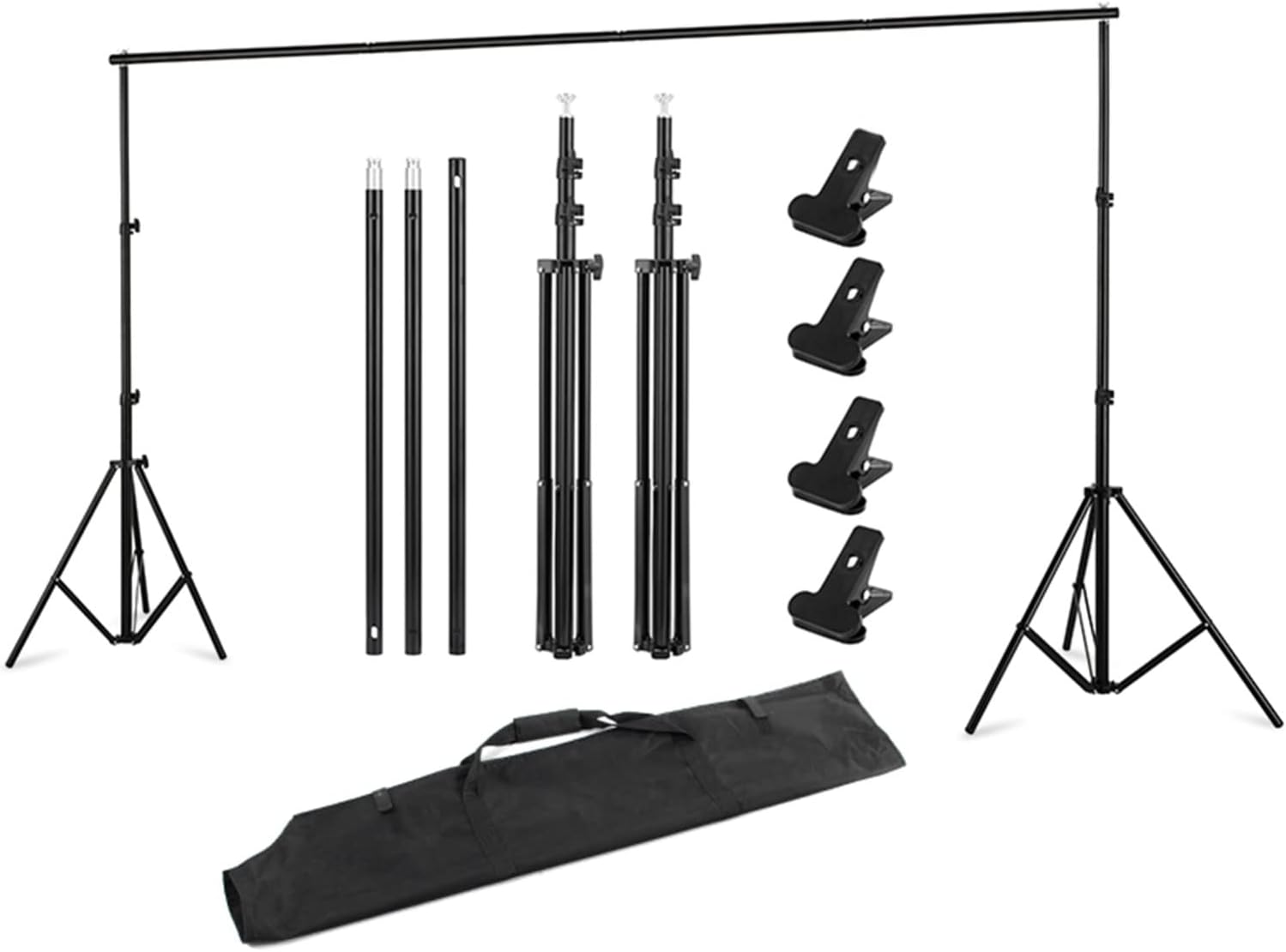 Amazon.com: Rsmmpqa Backdrop Stands Background Stand Photography Green ...
