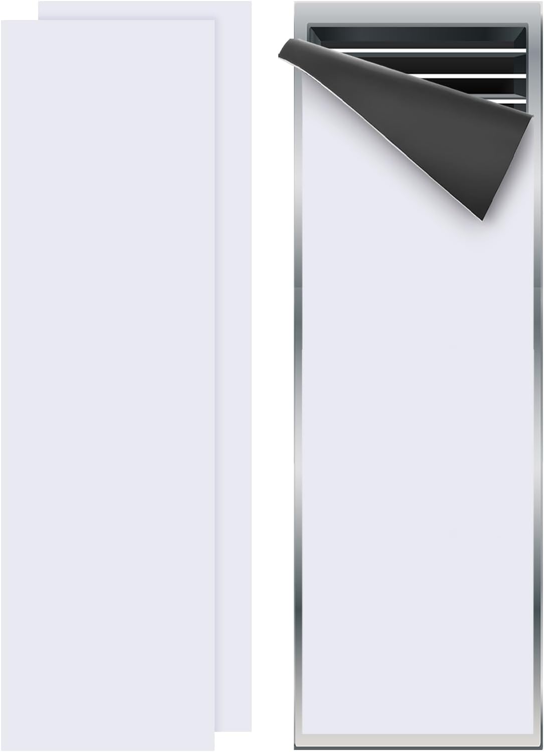 PATIKIL 12"x3.5" Magnetic Vent Cover, 2 Pack Floor Wall Air Registers ...