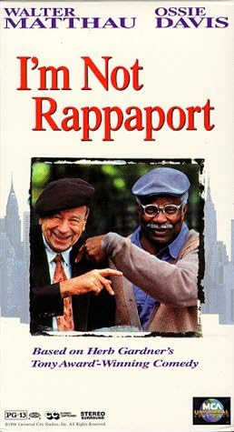 Amazon.co.jp: I'm Not Rappaport [VHS] : Matthau, Davis, Irving: DVD