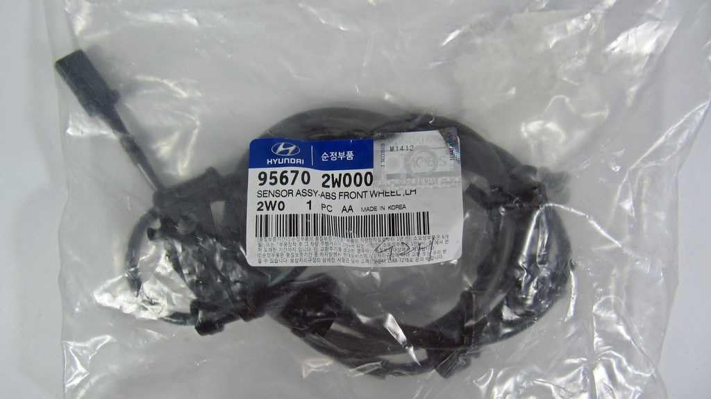 Genuine Hyundai 95670-2W000 ABS Wheel Sensor Assembly, Sensors - Amazon ...