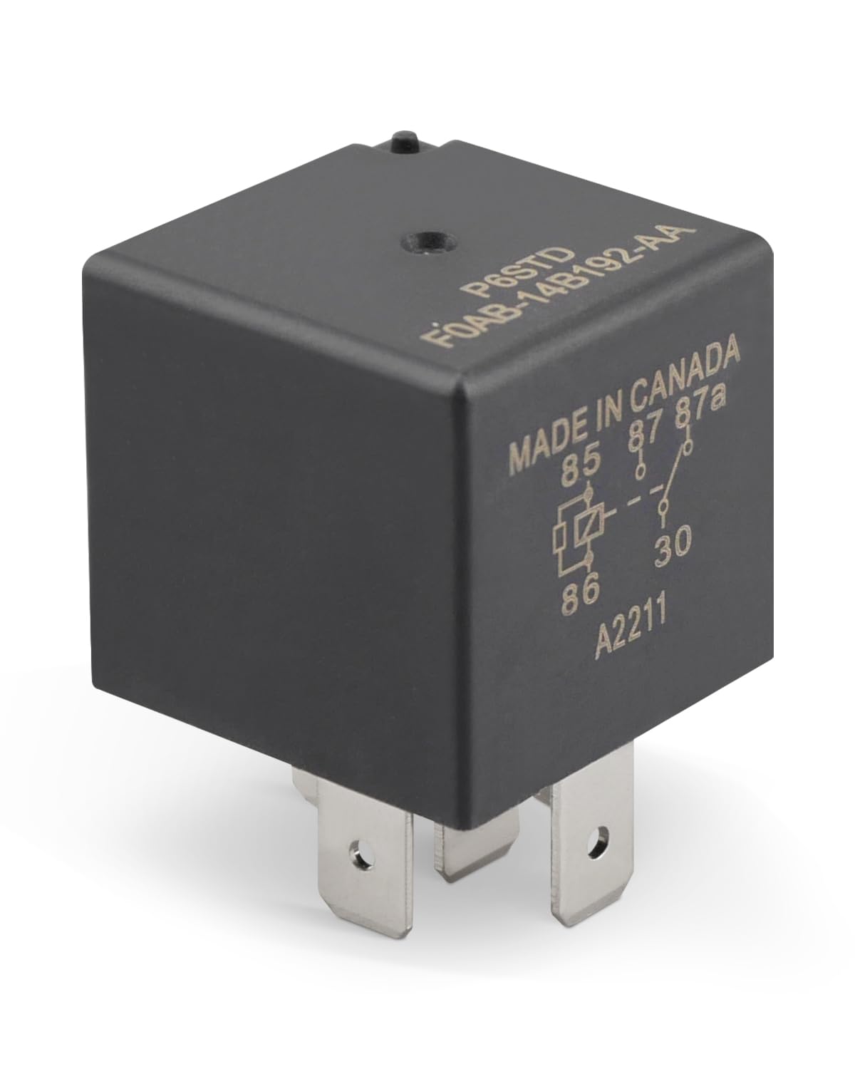 Amazon.com: P6SDT FOAB-14B192-AA Relay 40A 12VDC 5-Pin, Fit for Ford ...