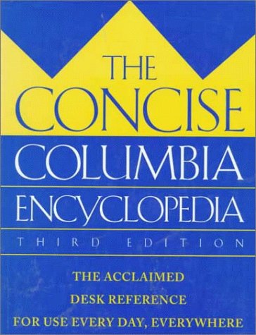 The Concise Columbia Encyclopedia: Legasse, Paul: 9780395624395: Amazon ...