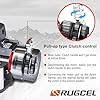 Amazon.com: RUGCEL WINCH 13500lb 12V Waterproof Electric Steel Rope ...
