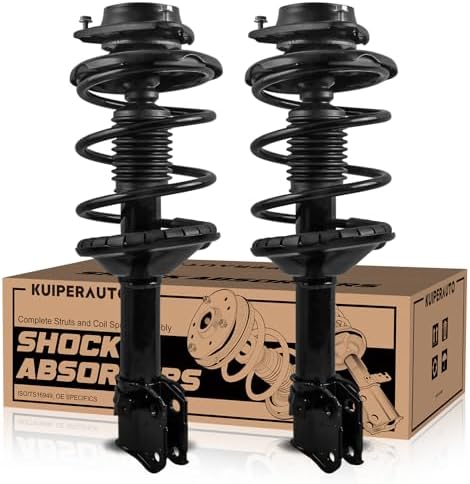 Amazon.com: KUIPERAUTO Front Complete Struts shocks Assembly w/Coil ...
