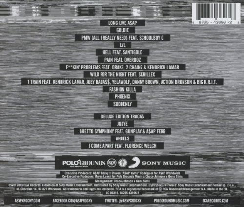 Asap Rocky Long Live Asap Album Cover