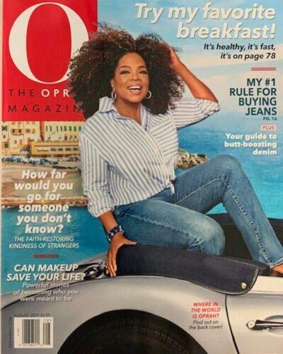 O THE OPRAH MAGAZINE - AUGUST 2019 - NO MAILING LABEL: OPR: Amazon.com ...