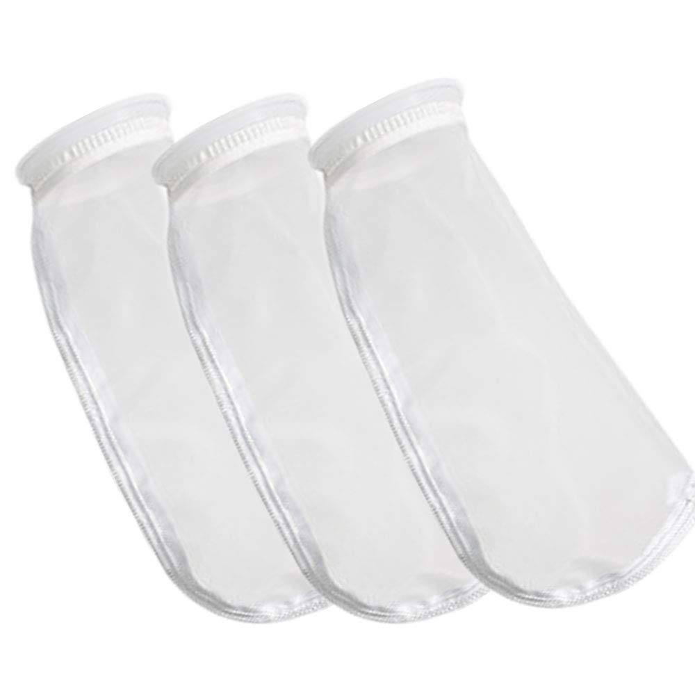 Snapklik.com : 4 Inch Ring Nylon Mesh Filter Socks Bag 200 Micron By 14 ...