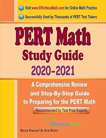 PERT Math Study Guide 2020 - 2021: A Comprehensive Review and Step-By ...