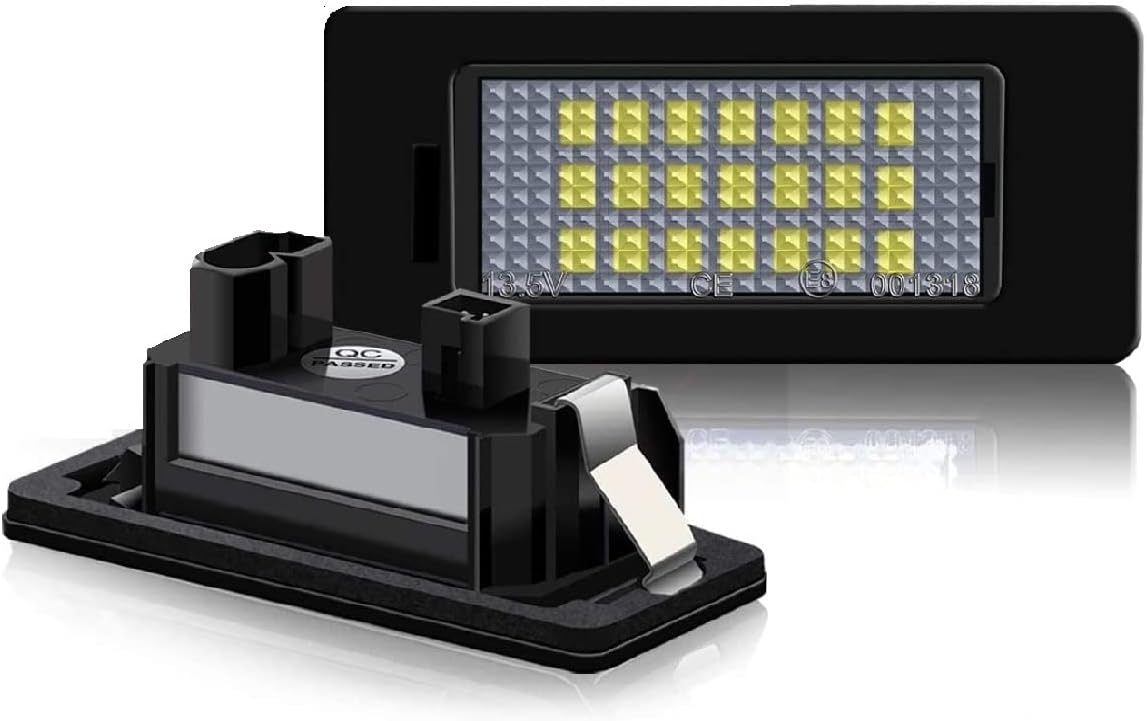 Amazon.com: Gempro 2Pcs LED License Plate Light Lamp Assembly for BMW 1 3 5 Series E82 E88 E90 ...