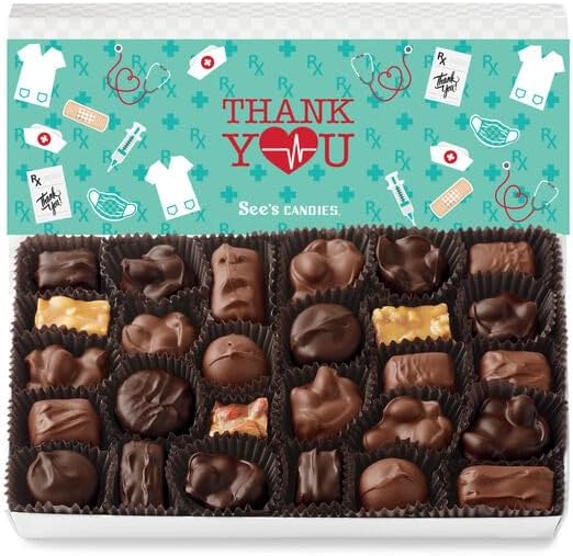 Amazon.com: See's Candies 1 lb Healthcare Appreciation Nuts & Chews ...